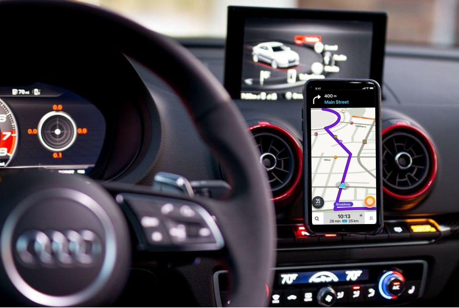 Custom Designed Audi Phone Holder | Clearmounts